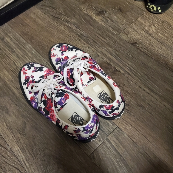 Vans | Shoes | Floral Vans | Poshmark